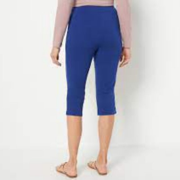Belle by Kim Gravel | Pants & Jumpsuits | Nwt Belle Beach Kim Gravel French Terry Seaside Capri ...